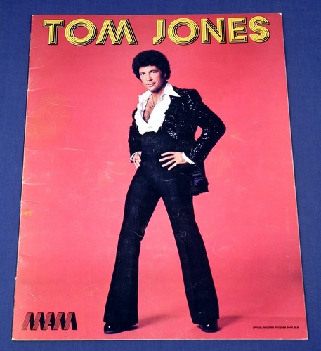 Vintage 1977 Tom Jones Fan Book Brochure - Tom and His Fans A Mutual ...