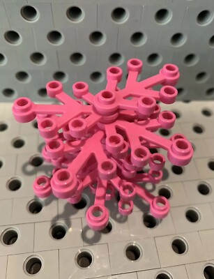 Lego Pink Limb Element Leaves Plant Leaf Bush Tree Flower Part Lot Of ...