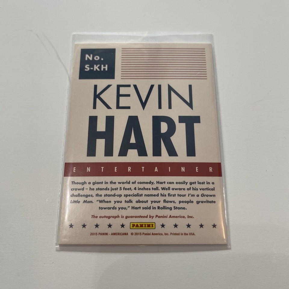 Kevin Hart Autograph 2016 Panini Americana #S-KH | eBay