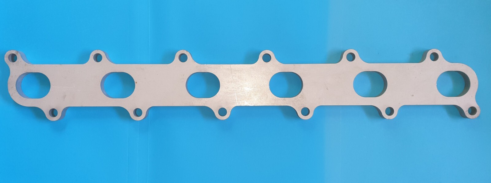 12mm 304 Stainless Steel Exhaust Manifold Flange-4.0L Ford BA BF FG ...