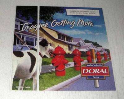 1998 Doral Cigarettes Ad - Imagine Getting More | eBay