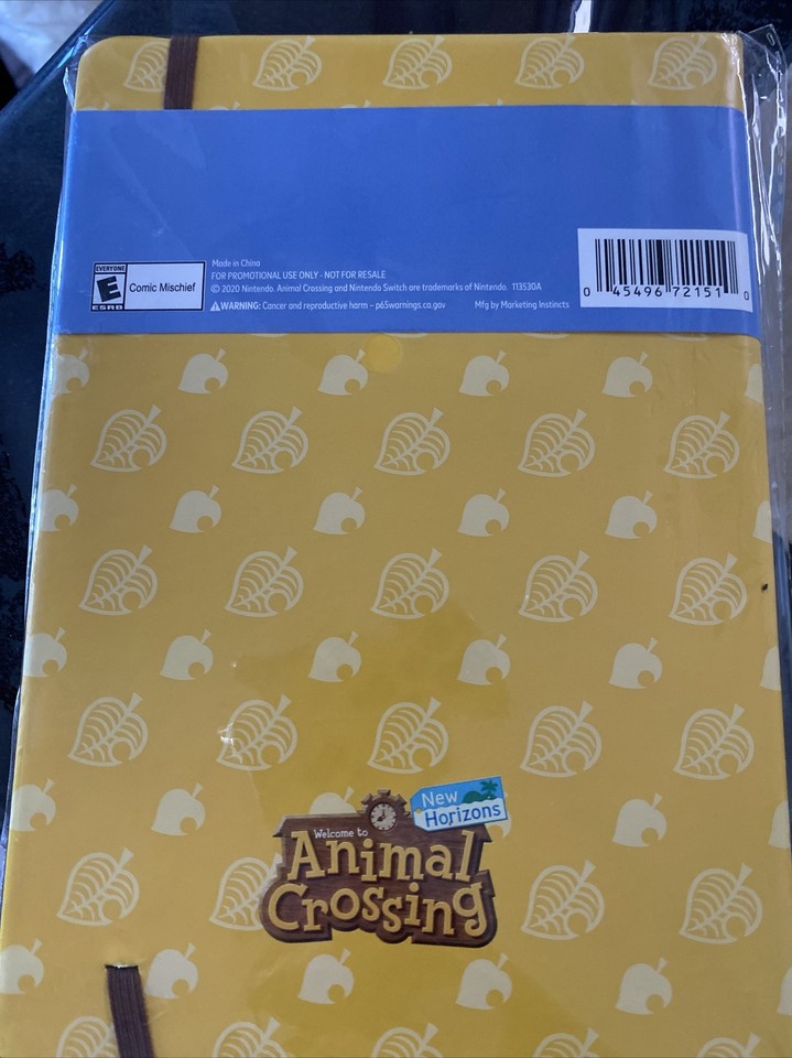 NEW! Animal Crossing New Horizons Journal Lined Notebook with 2021 ...