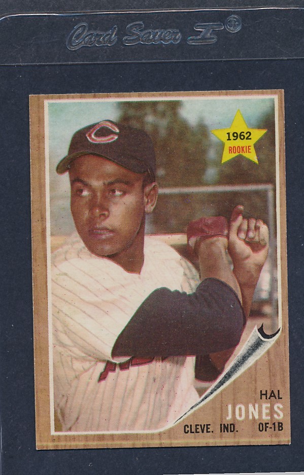 1962 Topps #049 Hal Jones Indians EX 62T49-52516-2 | eBay