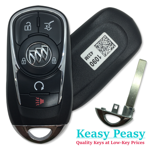 New OEM Buick Enclave 2018-20 Remote Transmitter W/ Uncut Blade FCC ...
