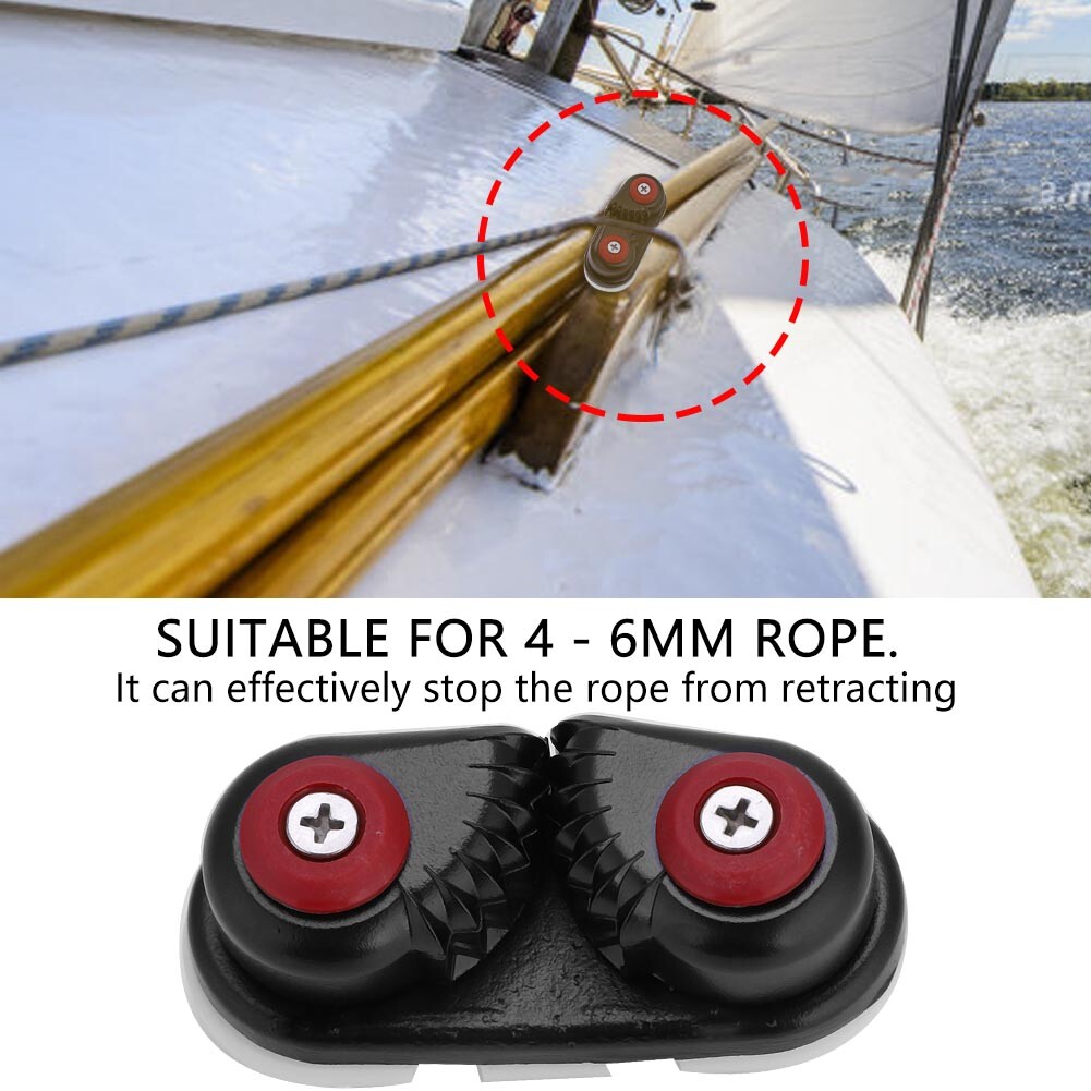 Durable Fast Entry Boat Sailing Sailboat Ball Bearing Rope Cam Cleat ...