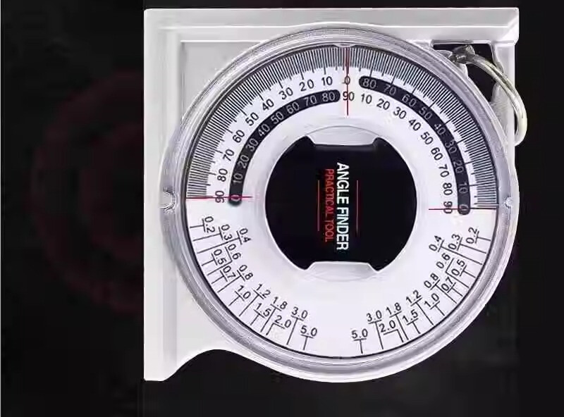 Magnetic Dial Gauge Angle Finder Inclinometer Protractor Clinometer ...
