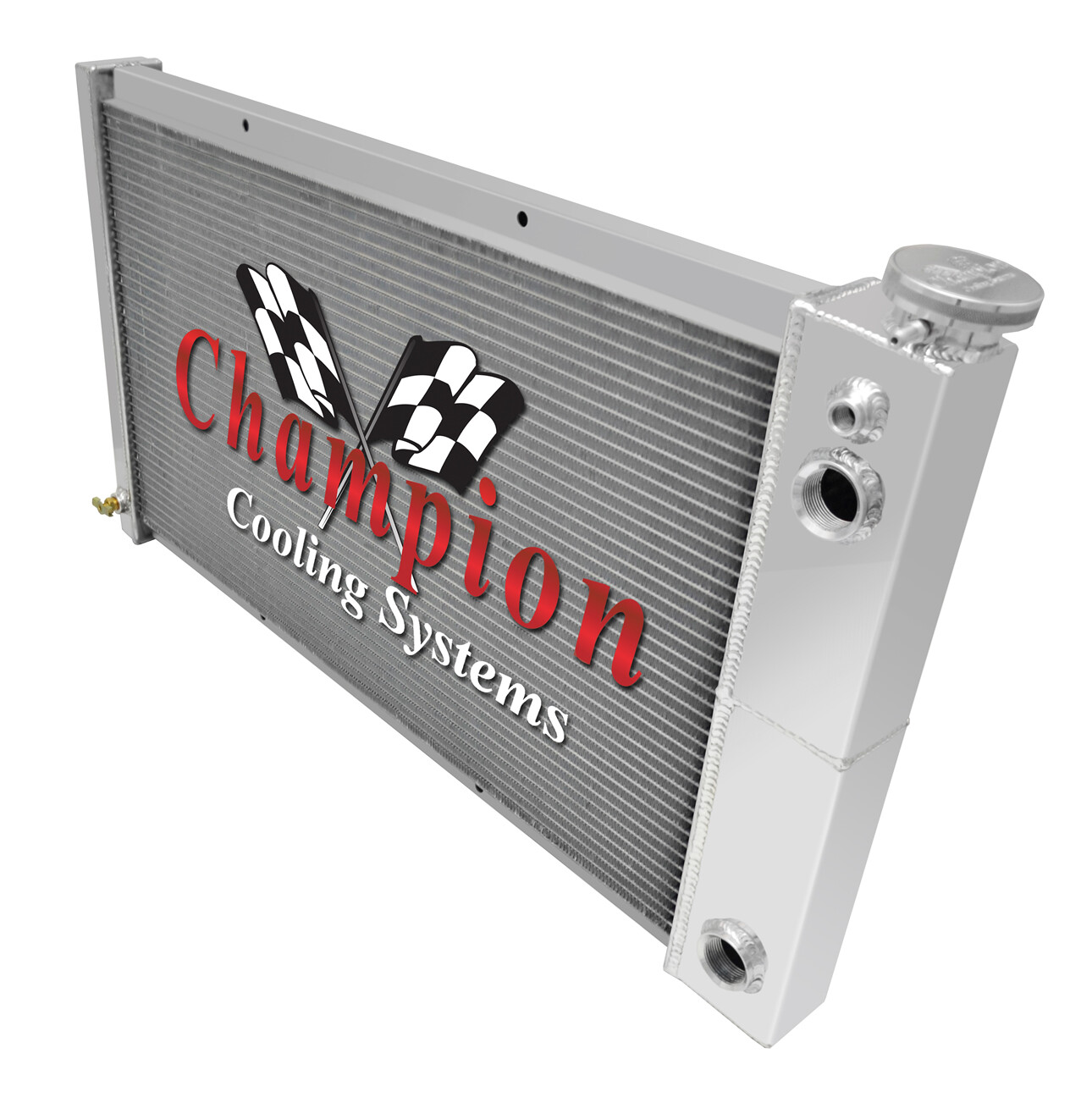 67-72 Chevy C10 Pickup Truck DP LS Conversion 3 Row Aluminum Radiator 1 ...