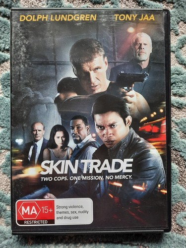 SKIN TRADE DVD GENUINE REGION 4 AS NEW DOLPH LUNDGREN TONY JAA MARTIAL ...