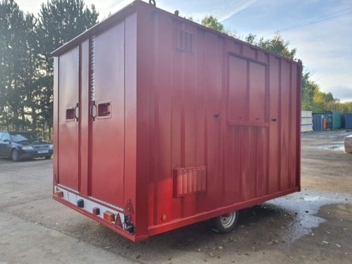 12ft Groundhog Mobile Welfare Unit -- Complete with 6kva generator ...
