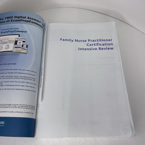 Family Nurse Practitioner Certification Intensive Review, Fourth Ed ...