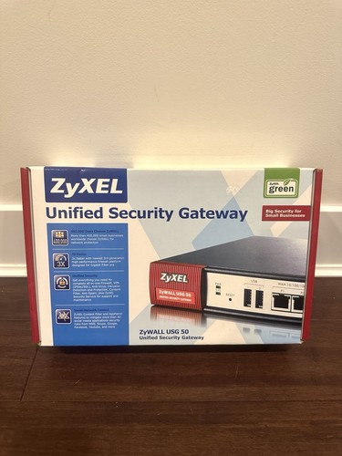 Zyxel Zywall USG 50 Unified Security Gateway (ZWUSG50) NEW | eBay