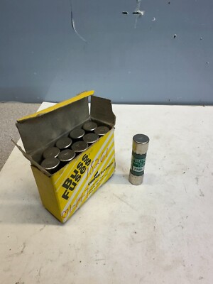 Bussmann Fusetron FNM- 1/10 Amp Fuses 250 Volts, BOX OF 10, NEW FREE ...