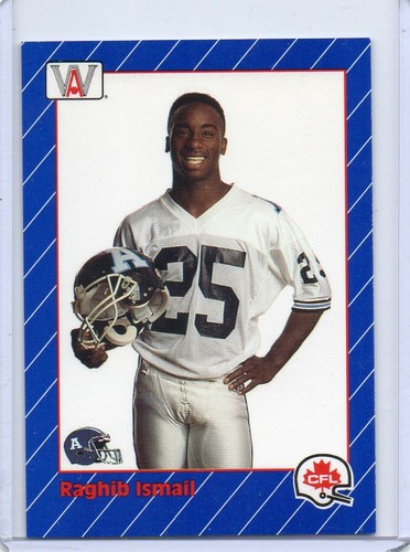 1991 AW Sports #25 Raghib "Rocket" Ismail Promo Card | eBay