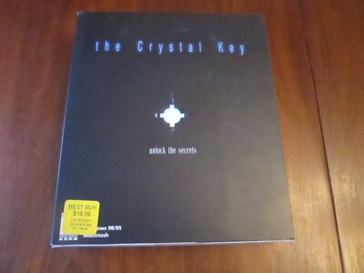 1999 The Crystal Key PC GAME Windows 98/95 Macintosh BIG BOX SEALED ...