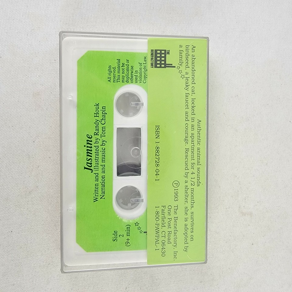 Jasmine by Randy Houk - Narration and Music by Tom Chapin Cassette Tape ...