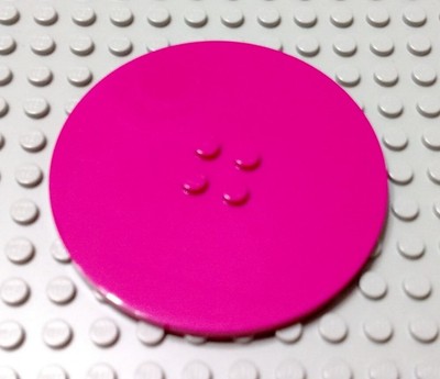 LEGO Magenta Friends 8x8 Round Plate Piece | eBay