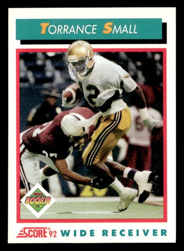 Torrance Small 1992 Score Rookie Card #497 New Orleans Saints | eBay