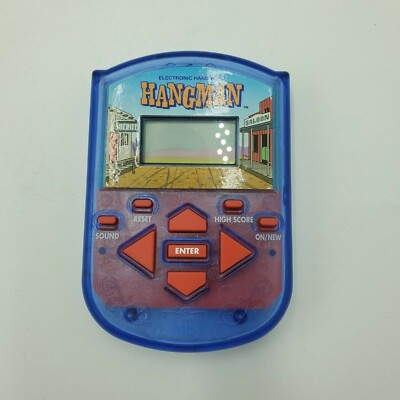 Handheld Hangman by Milton Bradley Electronic Video Game Tested Working ...