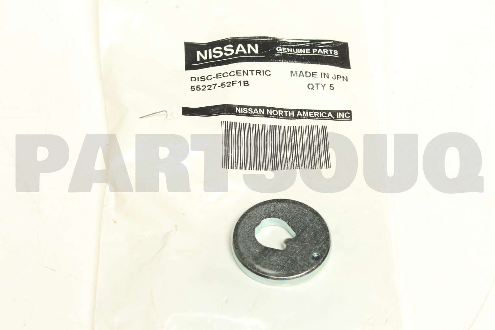 5522752F1B Genuine Nissan DISC-ECCENTRIC,REAR SUSPENSION 55227-52F1B | eBay