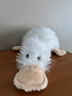 Webkinz Googles White NO CODE Full Size Platypus Plush Stuffed Animal ...