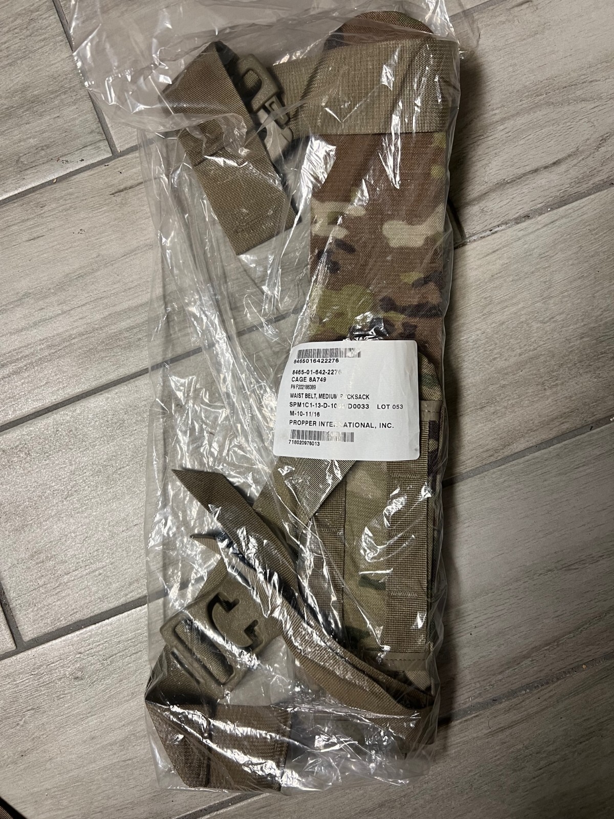 Propper Multi Cam, Scorpion, MEDIUM RUCKSACK WAIST BELT OCP MOLLE II ...