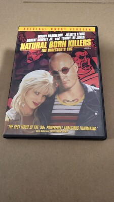 Natural Born Killers (DVD, 1994 The Director's Cut) Woody Harrelson 2 ...