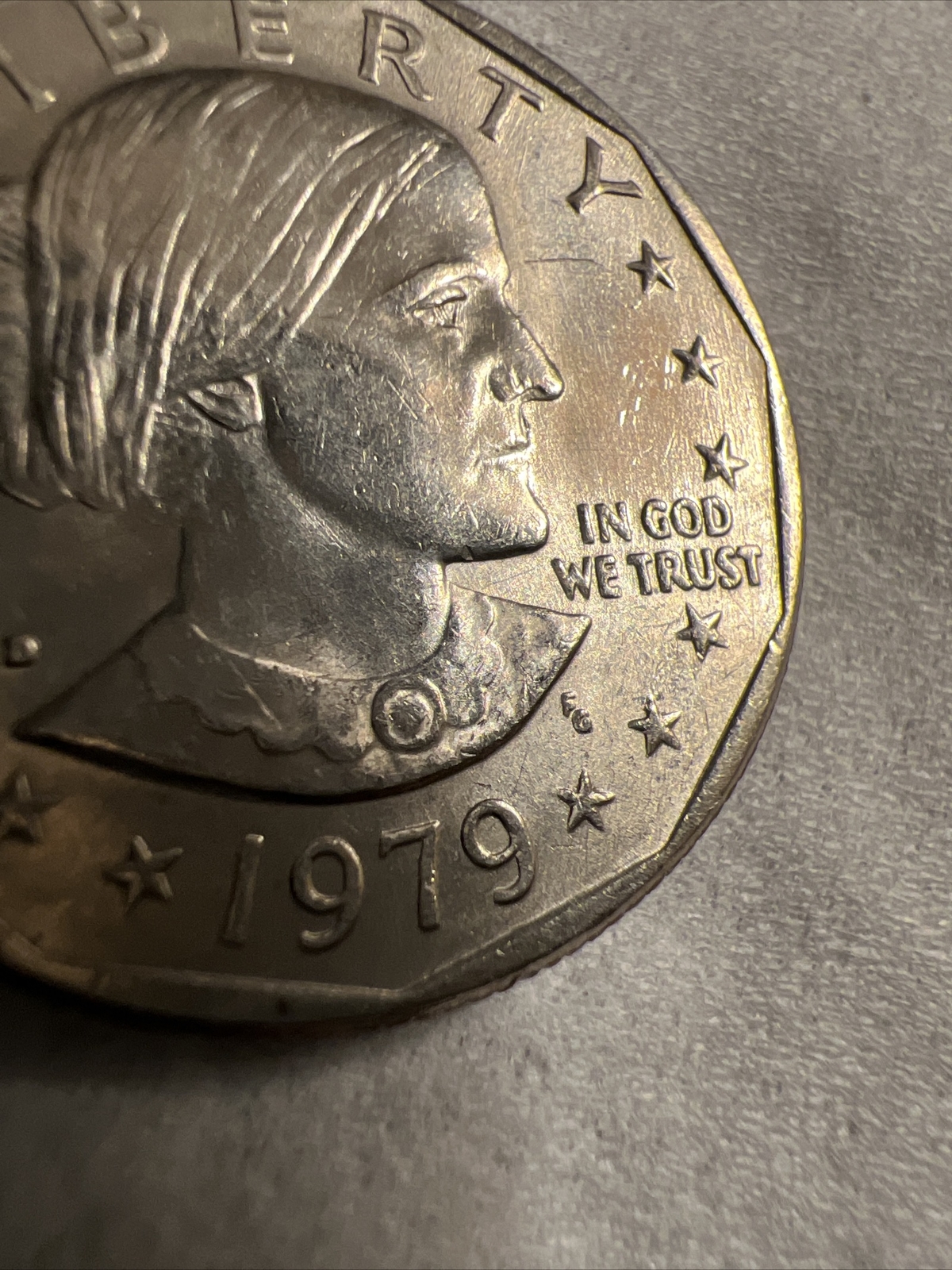 1979-D Susan B Anthony Liberty dollar coin RARE FG | eBay