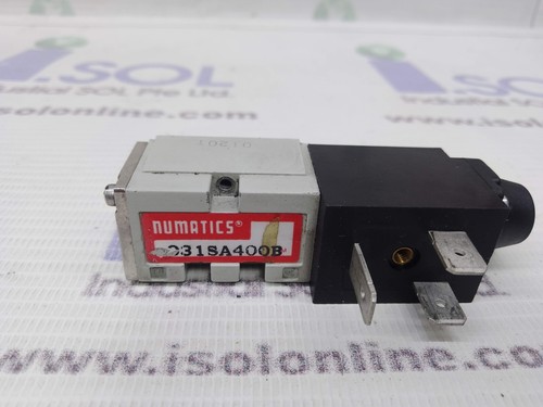 Asco Numatics 236-127B Solenoid Coil 3-Pin Blade-Style Plug 031SA400B ...