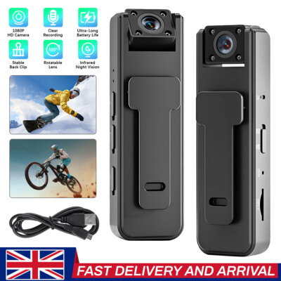 Body Camera 1080P Pocket Video Audio Portable Police Recorder Night ...