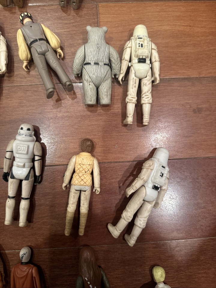 Vintage Star Wars Action Figure Lot Of 19 | eBay