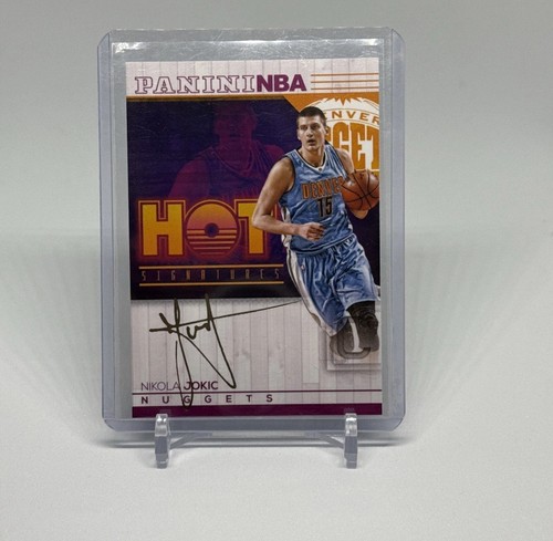 2015-16 Panini Hoops Nikola Jokic Hot Signatures GOLD (Print) Auto | eBay
