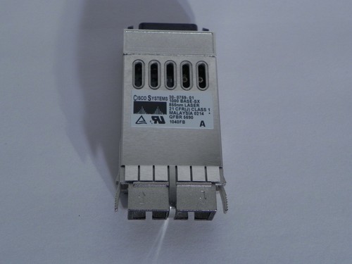 Cisco WS-G5484 30-0759-01 1000Base-SX Fiber Module Transceivers for ...