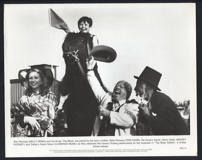 The Black Stallion 79 CHILDSTAR KELLY RENO TERI GARR MICKEY ROONEY ...