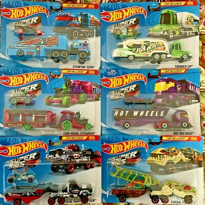Hot Wheels 2020 Super Rigs Set #GBF16 1:64 Scale (Set of 6) | eBay