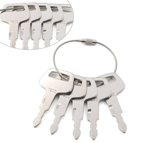 For TCM Heavy Equipment Loader Wheel Loader T800 Ignition Keys ELI80 ...