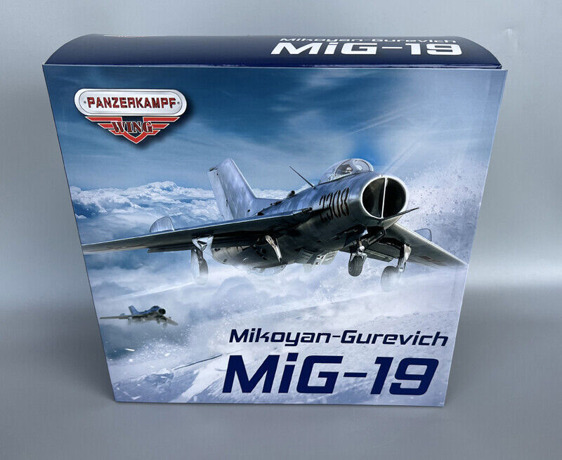 PANZERKAMPF 1/72 MIG-19S Russia Air Force Fighter Diecast Military ...