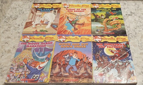 Geronimo Stilton Chapter Books Lot of 11 ~ Ages 7-10 | eBay
