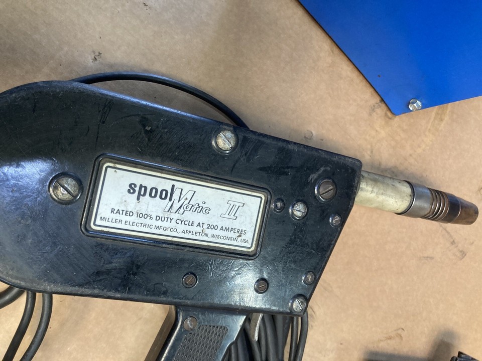 Miller Spoolmatic 2 #1 Aluminum MIG Spoolgun Refurbished 30 ft. Cables ...