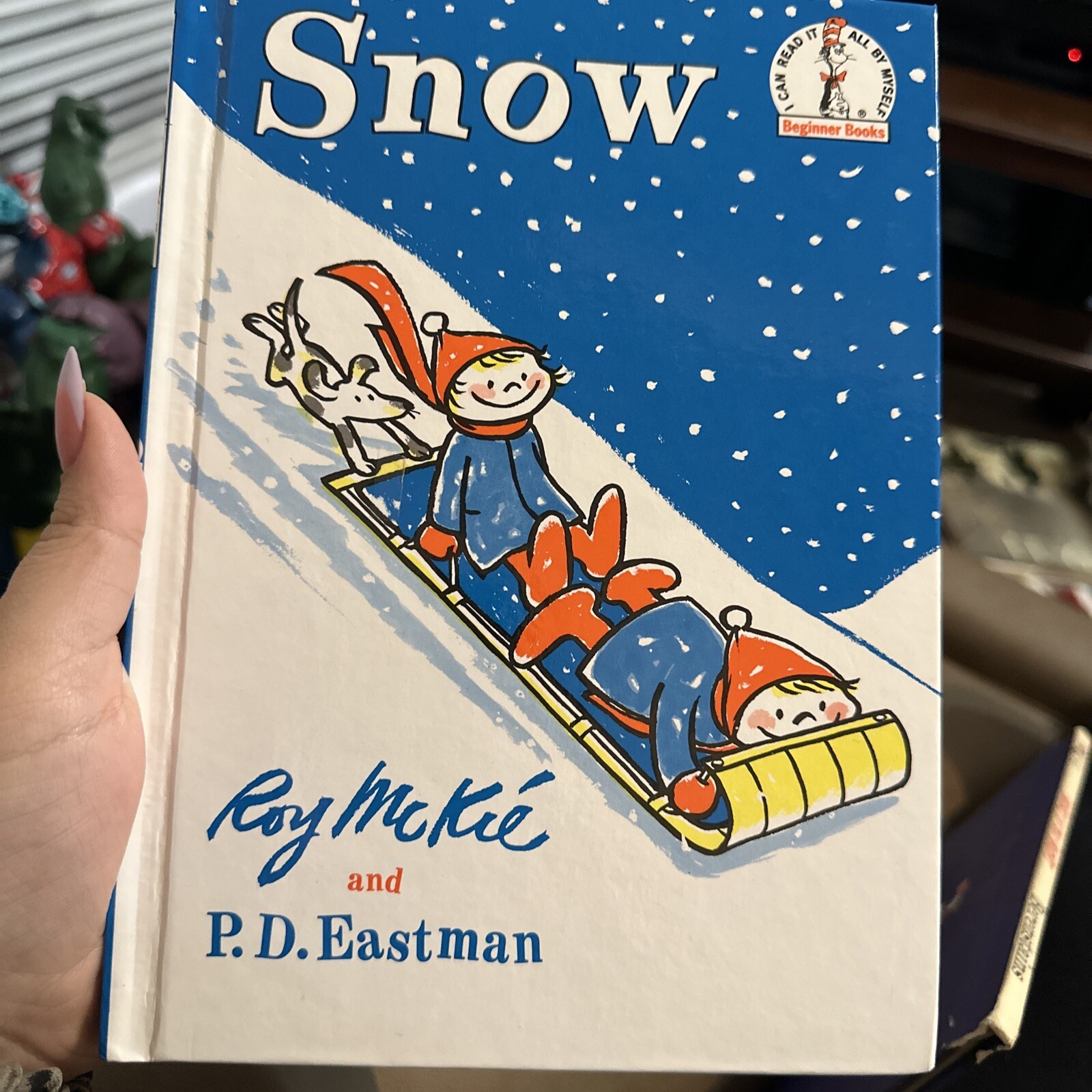 Vintage Snow By Book Club Edition 1962 Dr. Seuss Beginner Books 1990 ...