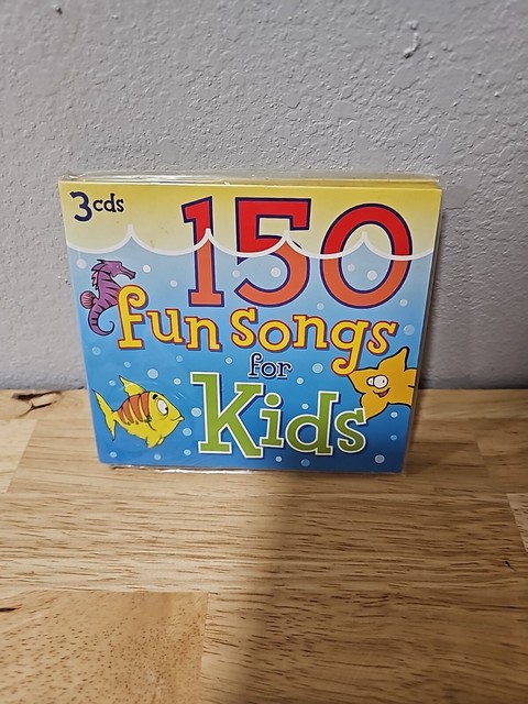 150 Fun Songs for Kids by The Countdown Kids (CD, Jul-2005, 3 Discs ...