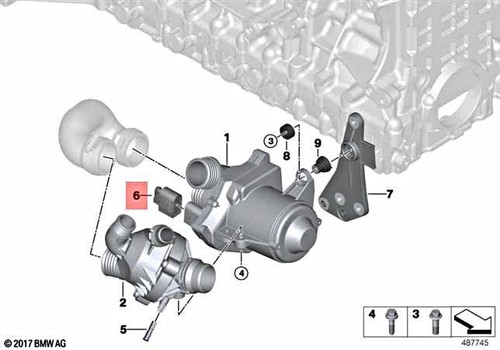 Genuine BMW X1 X3 X5 X6 Z4 Roadster E60 E61 E70 E71 Socket Housing ...