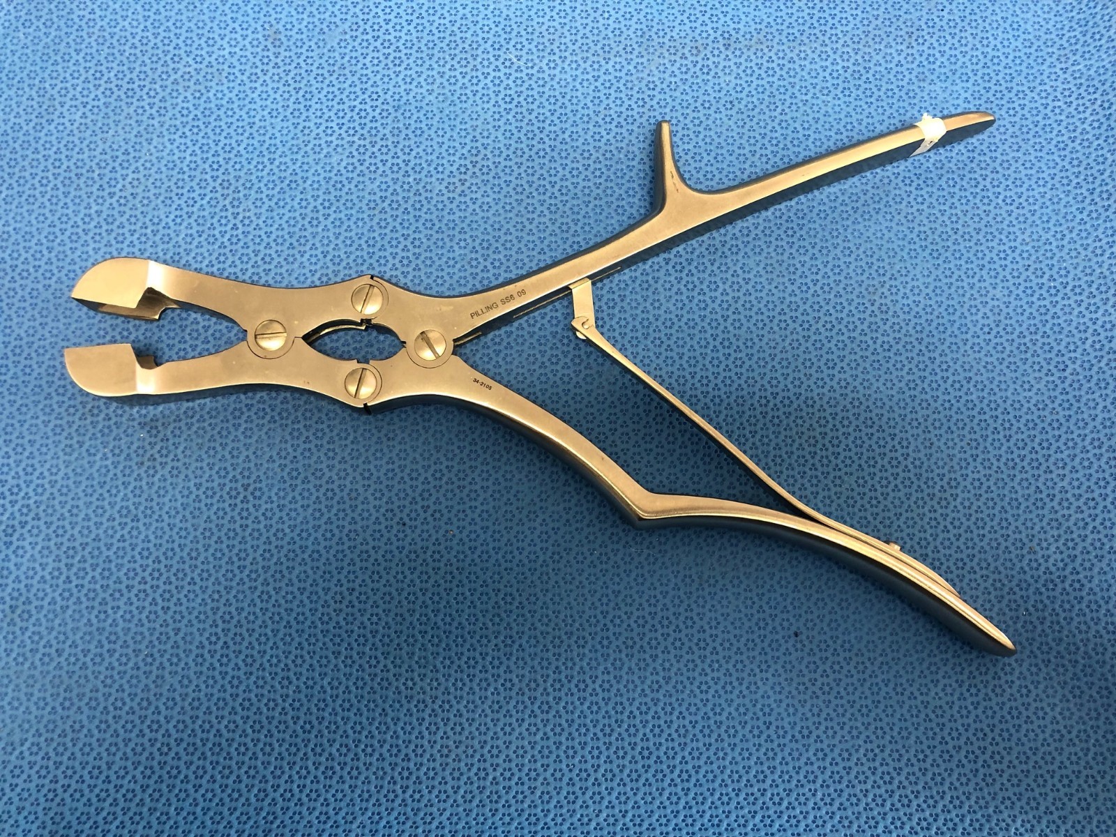 Pilling 34-2105 Sauerbruch Rongeur Straight Wide Jaws Double Action for ...