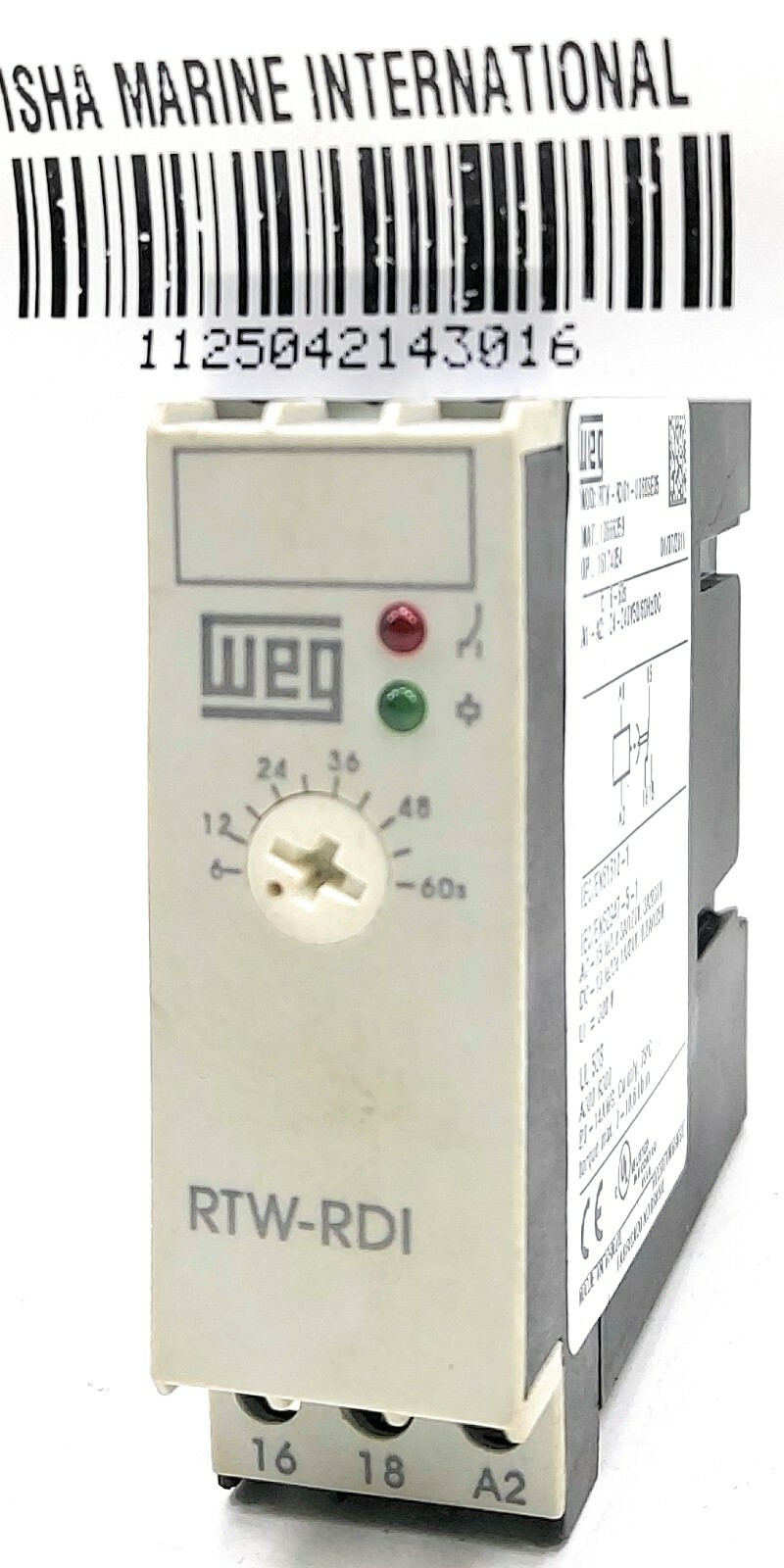 Weg RTW-RDI Electronic Timing Relay for sale online | eBay