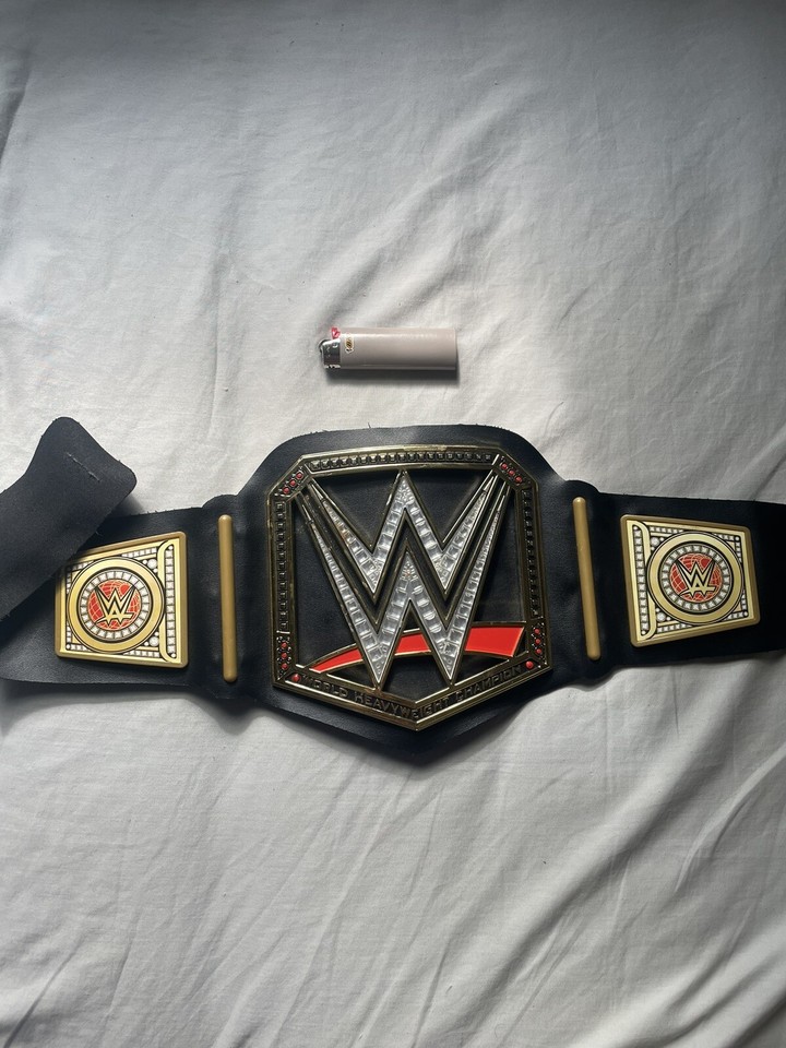 WWE world heavyweight championship costume prop | eBay