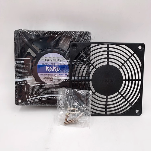 1 PCS KAKU Fan KA1238HA2 AC220V 12038 12cm 2 wire All metal waterproof ...