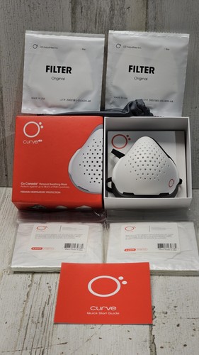 O2 02 Canada Curve 1.2 High Bridge Respirator Breathing Mask Shell w ...