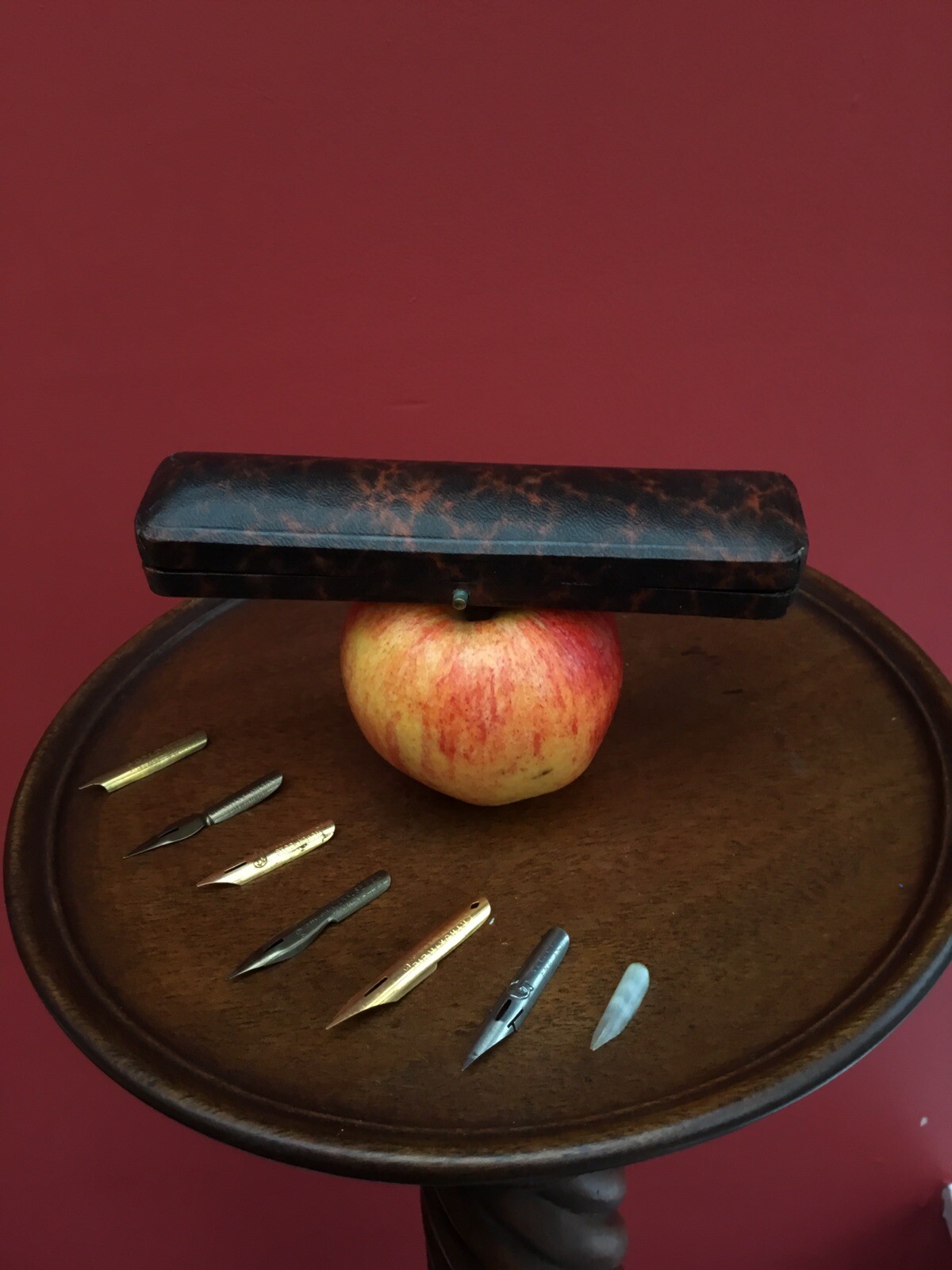 Sampson Mordan Propelling Dip PEN PENCIL Double Quill Trimmer Ruler c ...