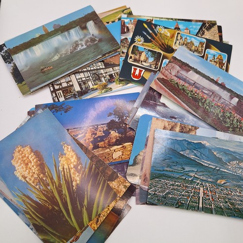 Vintage LOT 60+ Color Postcards Blank Backs USA Europe Scenery | eBay