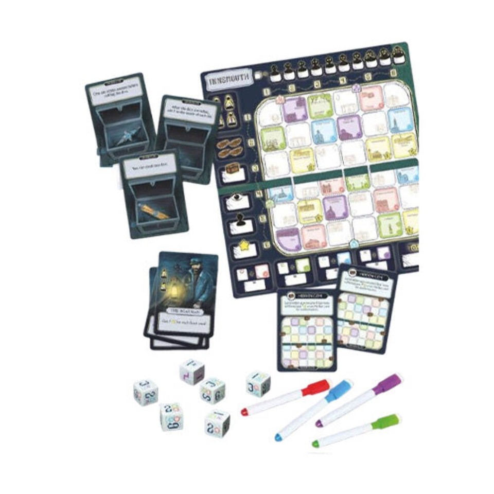 Innsmouth Travel Guide: A Route Charting Game | eBay Australia