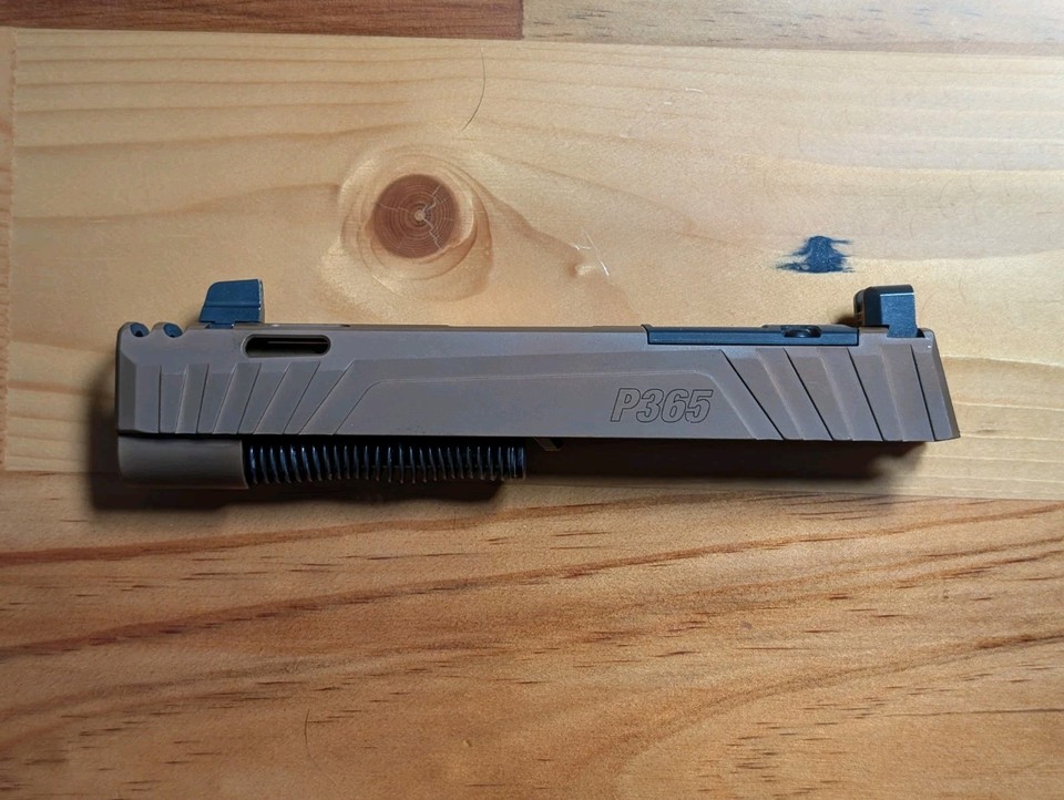 Sig Sauer Custom Works Spectre Comp P365X 9mm 3.1" Complete Slide ...